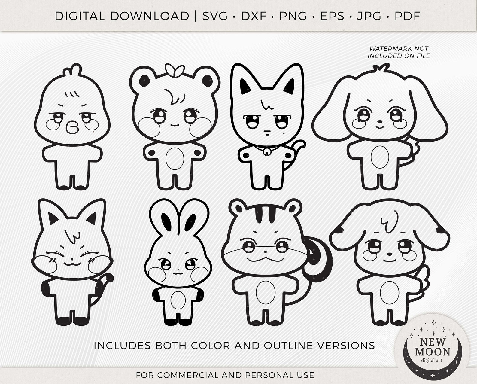 Aniteez Svg Eps Pdf Jpg Png | Ateez Decal | SKZ Svg | Cut Files for ...