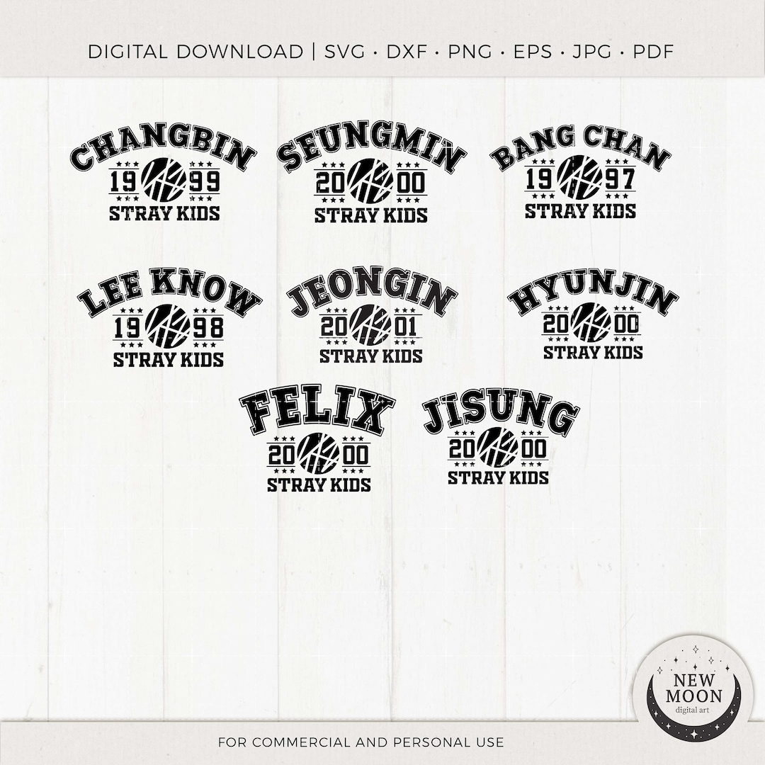 Stray Kids Svg Eps Pdf Jpg Png | Stay Decal | Vector Files for Cricut ...