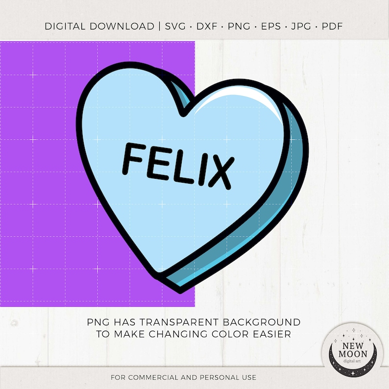 Stray Kids Candy Heart Sticker SKZ Valentine Clip Art Kpop - Etsy