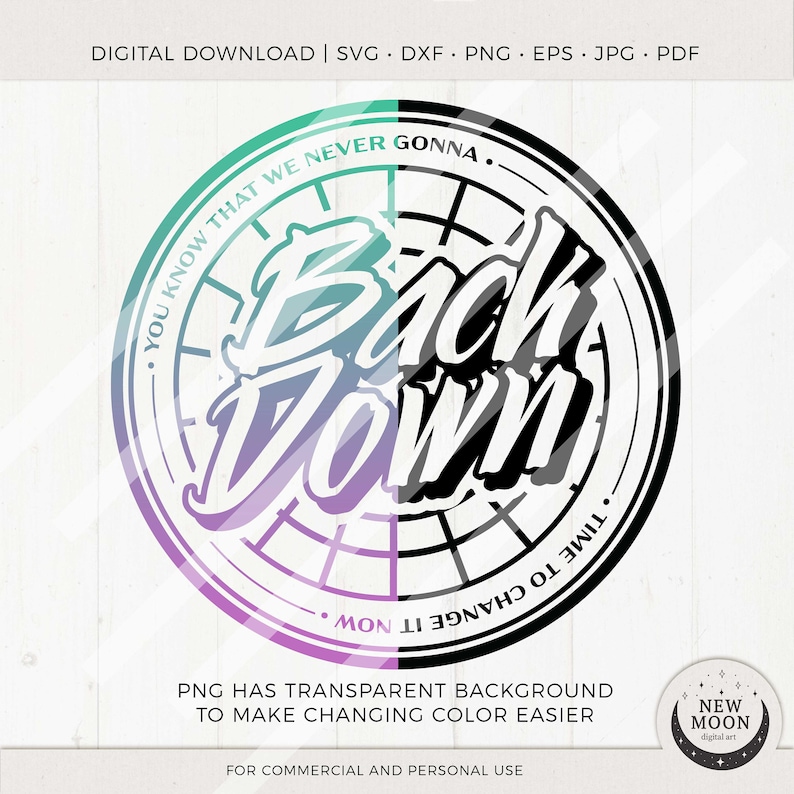 P1 Harmony Back Down Vector P1ece Svg Kpop Digital - Etsy