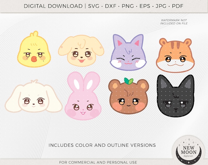 Aniteez Svg Eps Pdf Jpg Png | Ateez Decal | SKZ Svg | Cut Files for ...