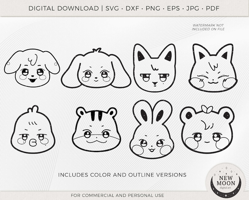Aniteez Svg Eps Pdf Jpg Png | Ateez Decal | SKZ Svg | Cut Files for ...