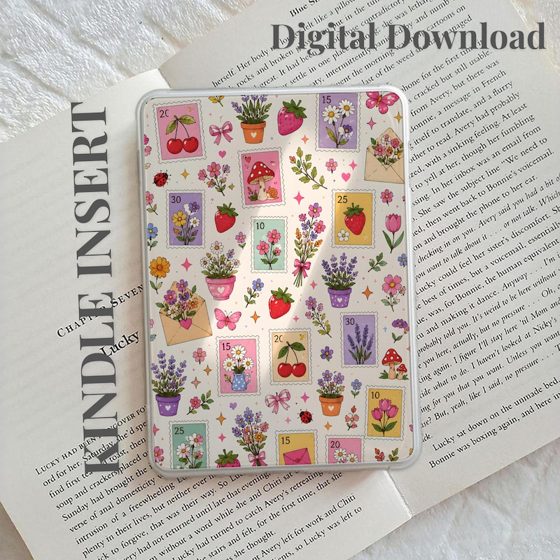 Kindle Case Botanical - Etsy
