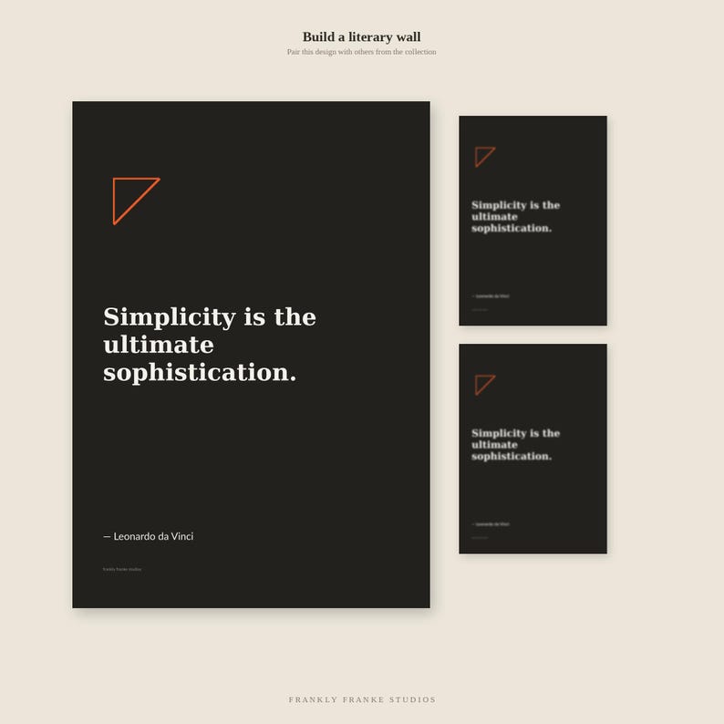 Leonardo Da Vinci Quote Printable | "simplicity is the Ultimate ...