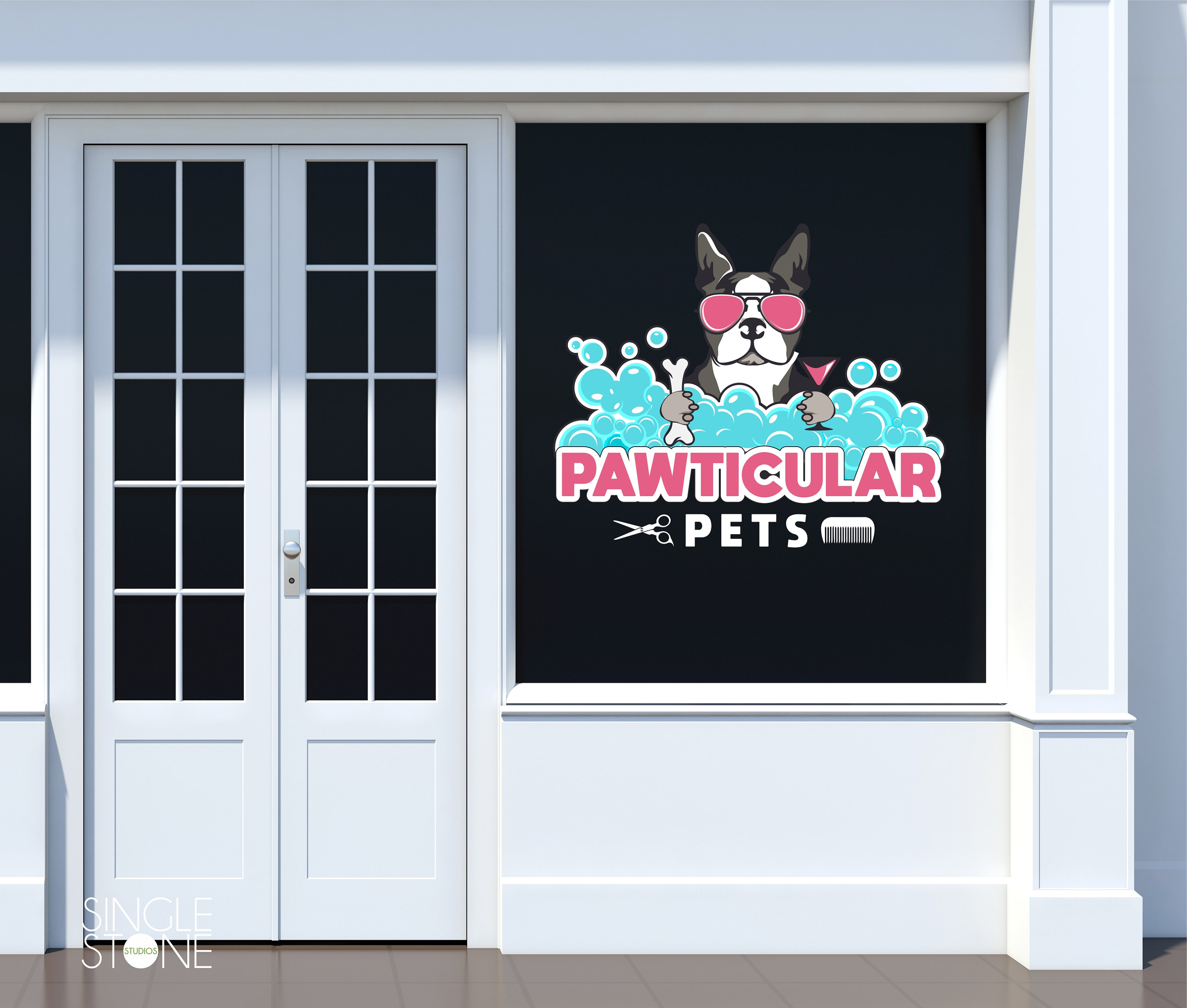 Custom Storefront Window Decals - Business Logos, Store Hours, Photos ...