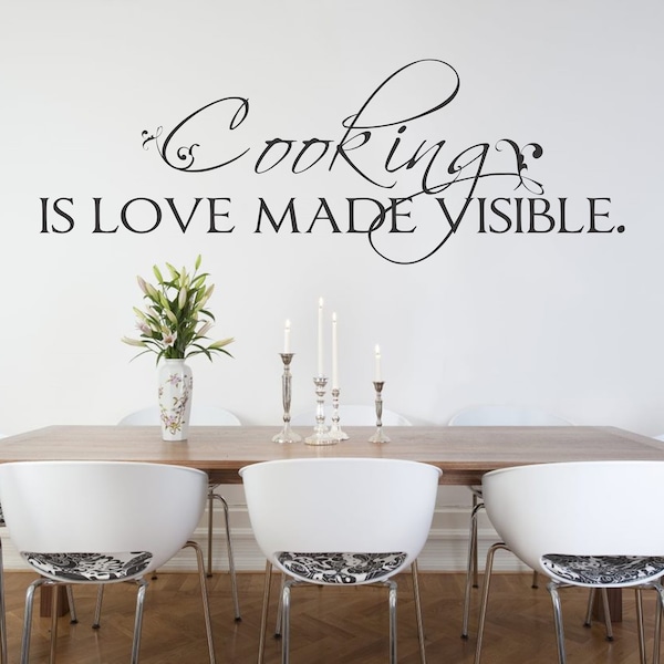 Cooking is Love Made Visible - Etsy