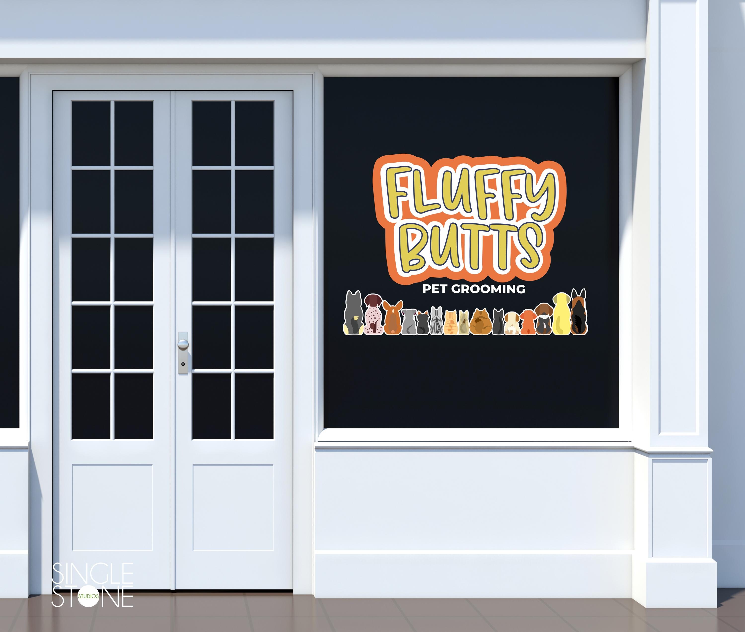 Custom Storefront Window Decals - Business Logos, Store Hours, Photos ...