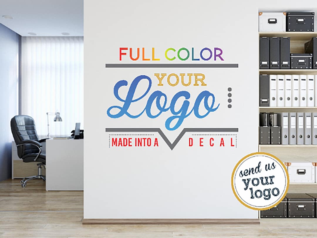 Custom Storefront Window or Wall Decals - Business Logos, Store Hours ...
