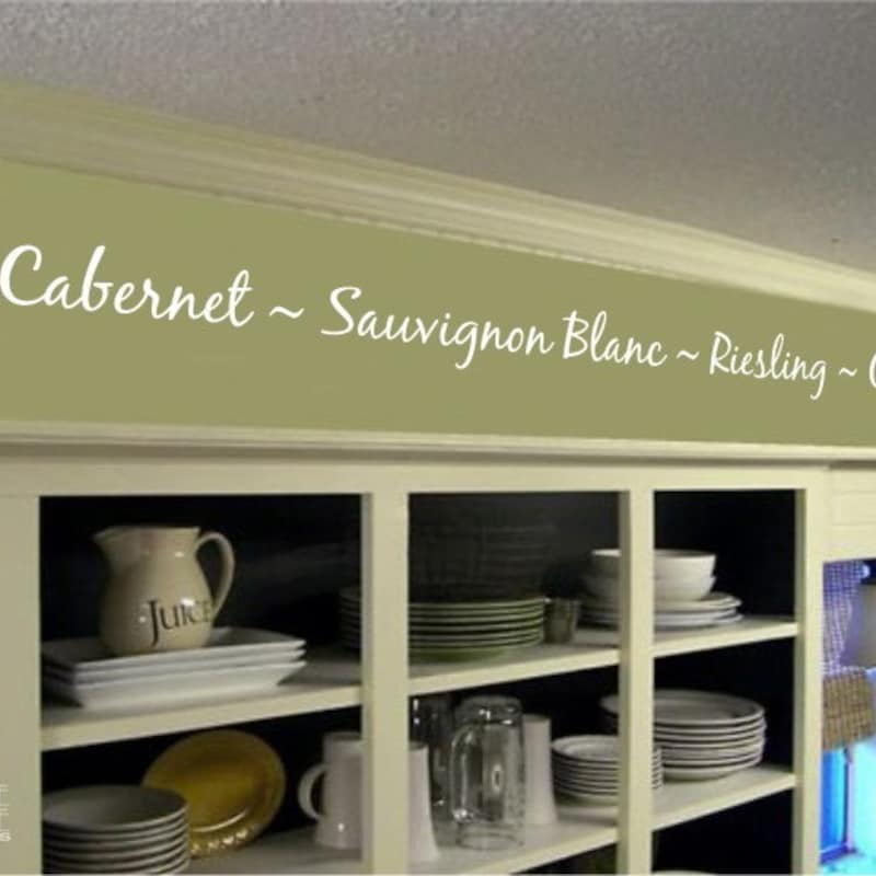 Wine Wall Decal - Etsy