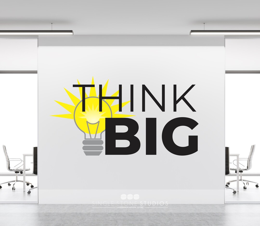 Success Series - Think Big, Decals - Signage, Photos, Tag Line ...