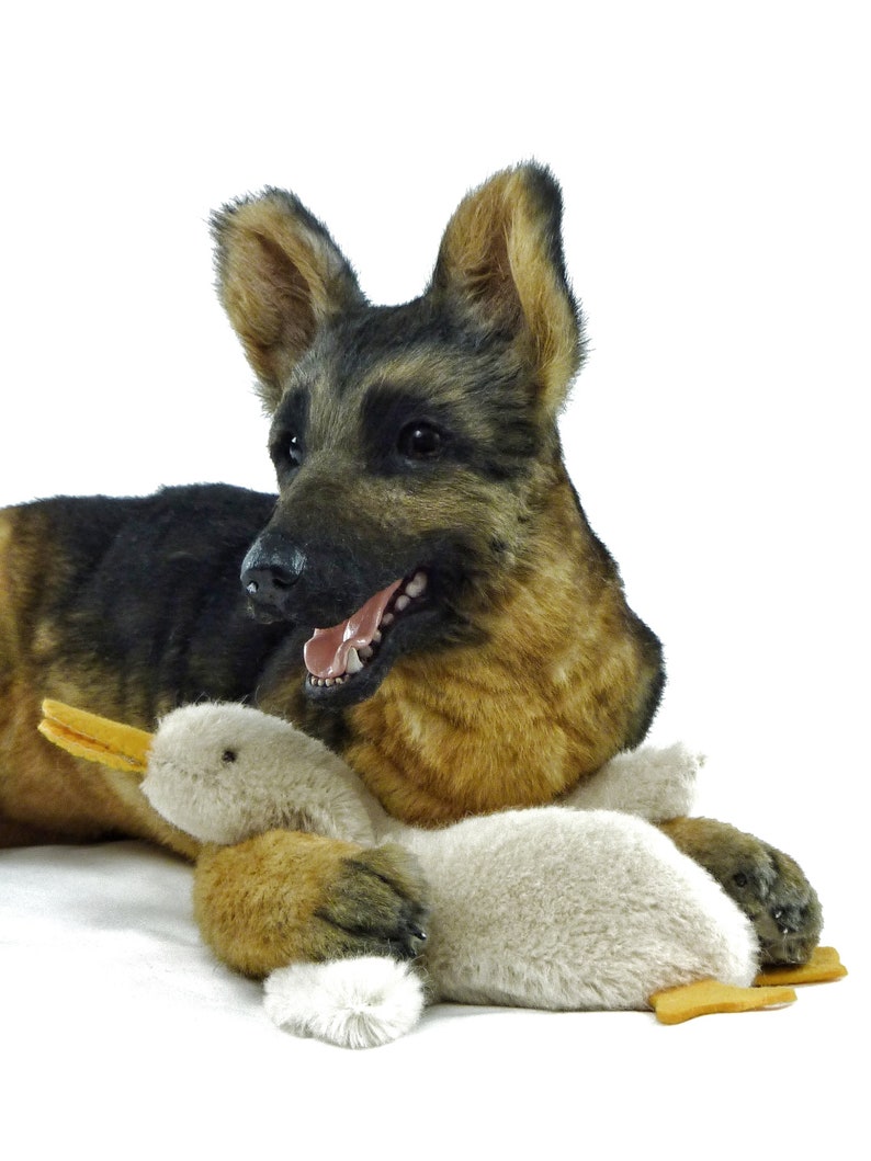 OOAK Lifesize Realistic German Shepherd Puppy, Poseable. MADE to ORDER ...