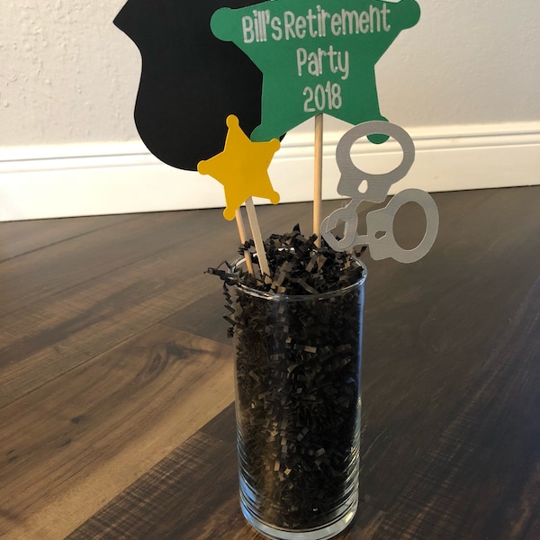 Retirement Party Centerpieces - Etsy