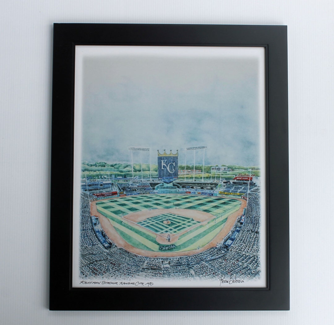 Baseball Stadium Art Custom Drawing Baseball Fan Gifts for Dad ...
