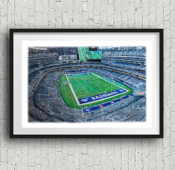 Cowboy Stadium Art