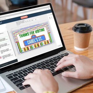 Editable Rectangular Sticker Label Template | 2 X 4 Inch, 4 Designs ...
