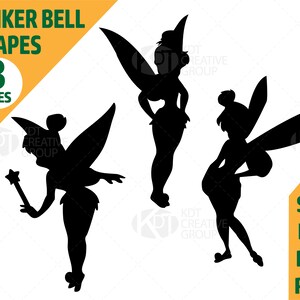 Tinker Bell Die Cut / Vector Shapes - Etsy