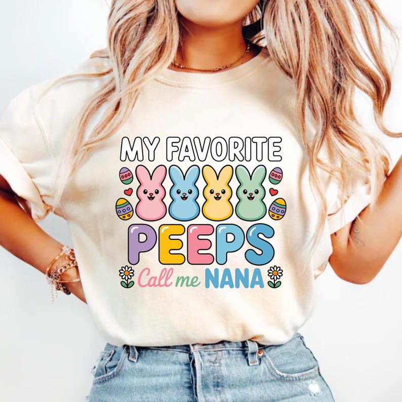 Retro Easter PNG SVG | Bunny Peeps Sublimation Designs | Kids Printable ...