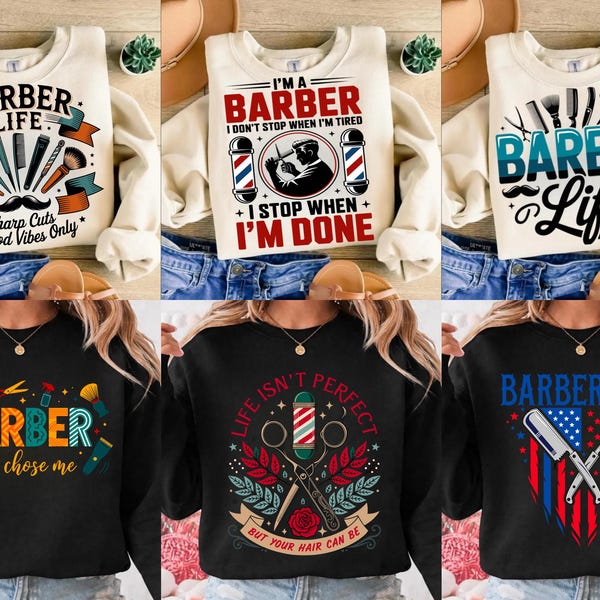 Barber Logo Design - Etsy UK