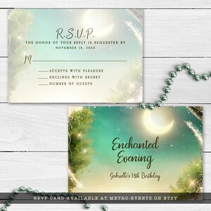 Enchanted Dinner Menu, Forrest Menu, Food Menu, Enchanted Themed Menu ...