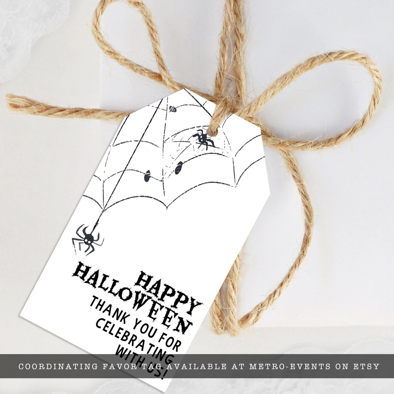 Spider Web Food Menu Halloween Menu Custom Dinner Menu | Etsy