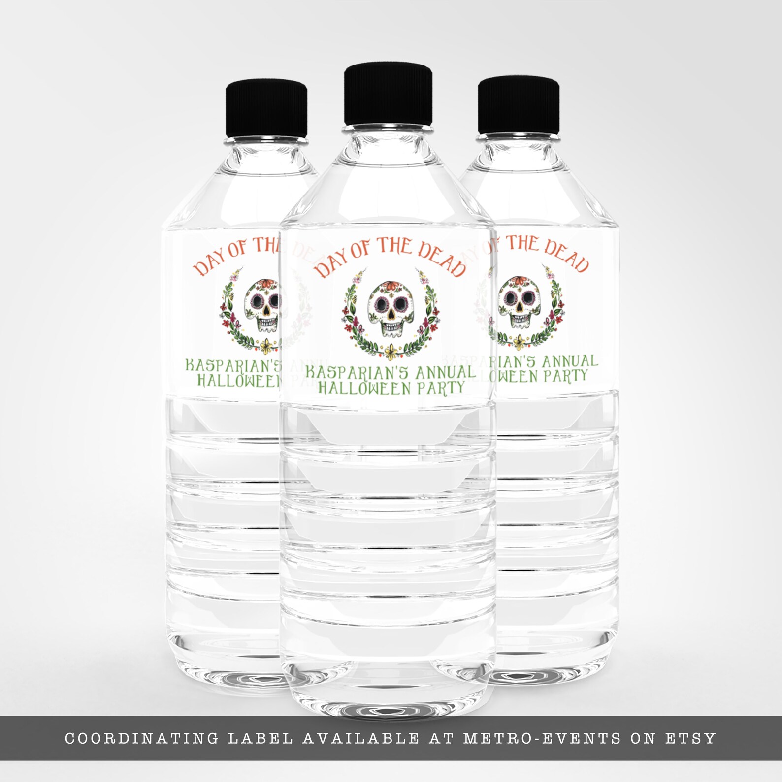 Editable Sugar Skull Food Menu Halloween Menu Custom Dinner - Etsy