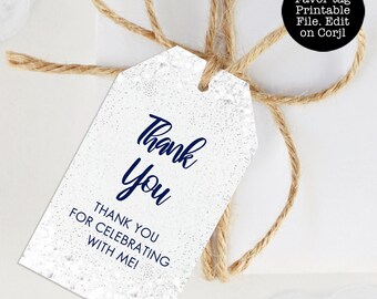 Silver Gift Tags | Etsy