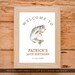 Gone Fishing Welcome Sign Jumping Fish Printable Sign - Etsy