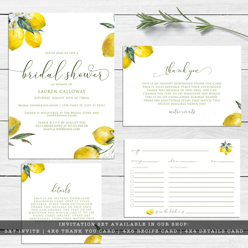 Lemon Welcome Signs Lemon Themed Party Sign Editable Party - Etsy