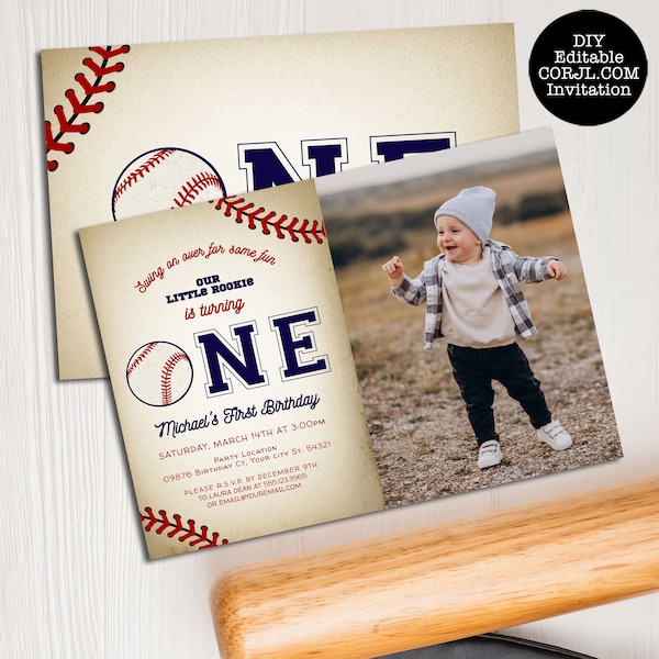 Baseball First Birthday - Etsy