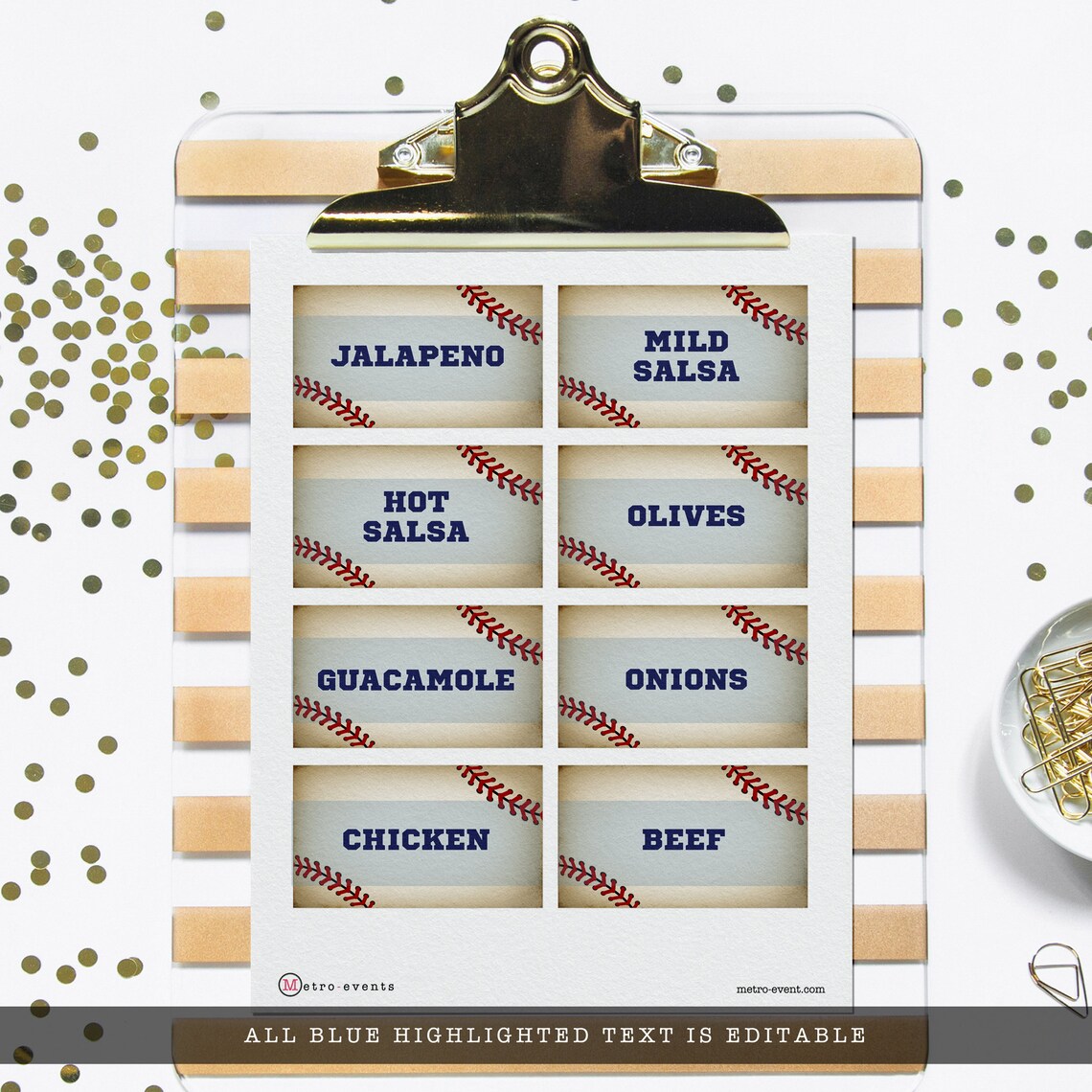 Baseball Food Signs Food Label Baseball Themed Food Signs - Etsy