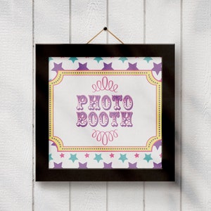 Pastel Carnival Party Signs | Printable Party Signs | Pastel Birthday ...