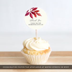 Fall Leaves Thank You Tags, Friendsgiving Favor Tags, Thanksgiving Gift ...