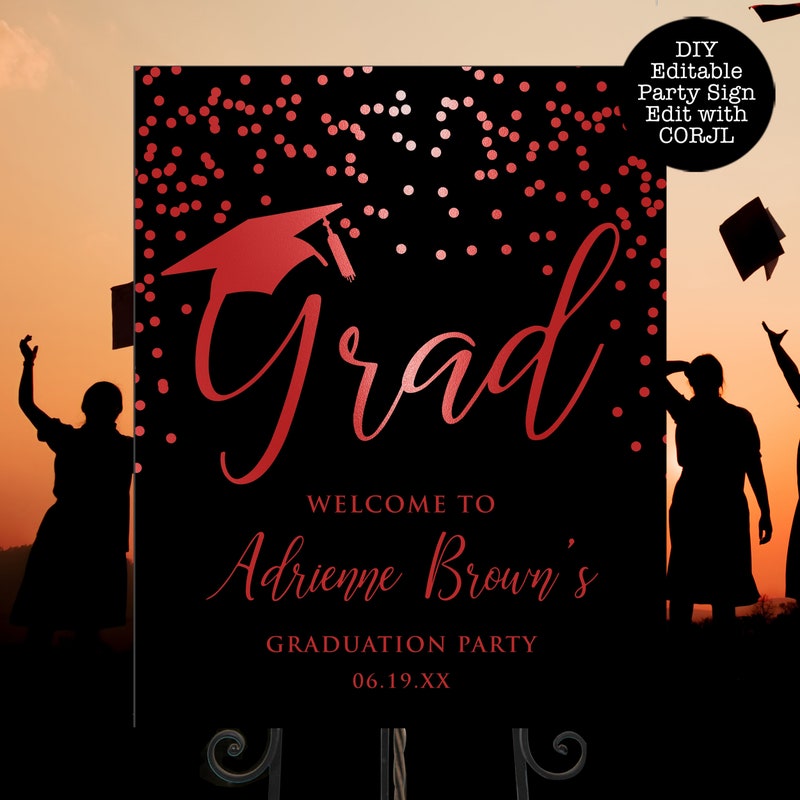 Graduation Welcome Sign - Etsy
