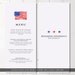 American Flag Food Menu, Red and Blue Dinner Menu, Food Menu, Dinner ...