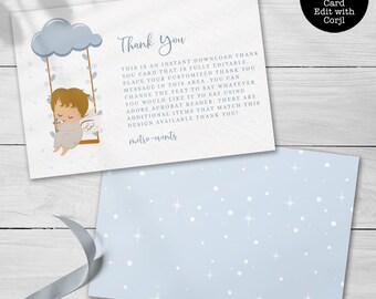 Thank You Angel Card - Etsy