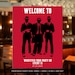 Mobster Themed Welcome Signs, Gangster Party Welcome Sign, Printable ...