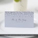Silver Glitter Bridal Table Number, Glitter Table Decor, Printable ...
