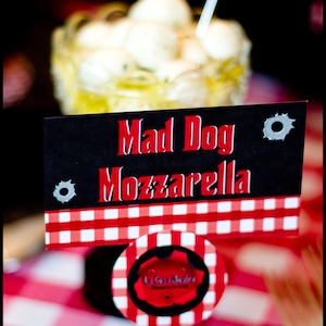 Mobster Party Decorations: Gangster Mafia Birthday (printable Decor) - Etsy