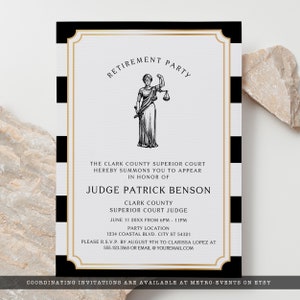 Judge Themed Favor Tags, White and Black Favor Tag, Printable Thank You ...