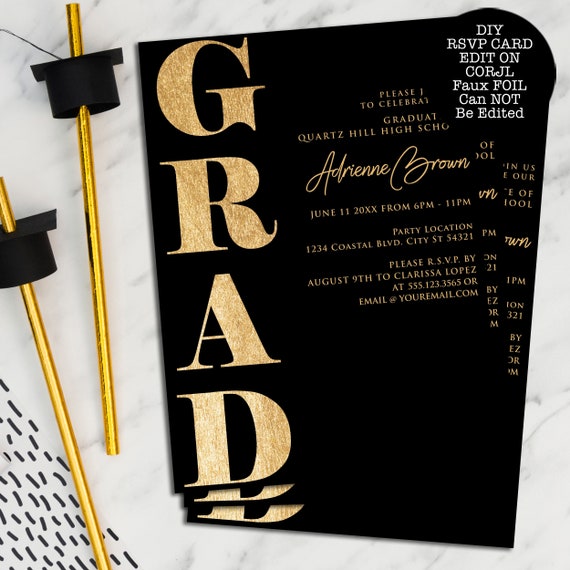 Printable Graduation Party Invitations
