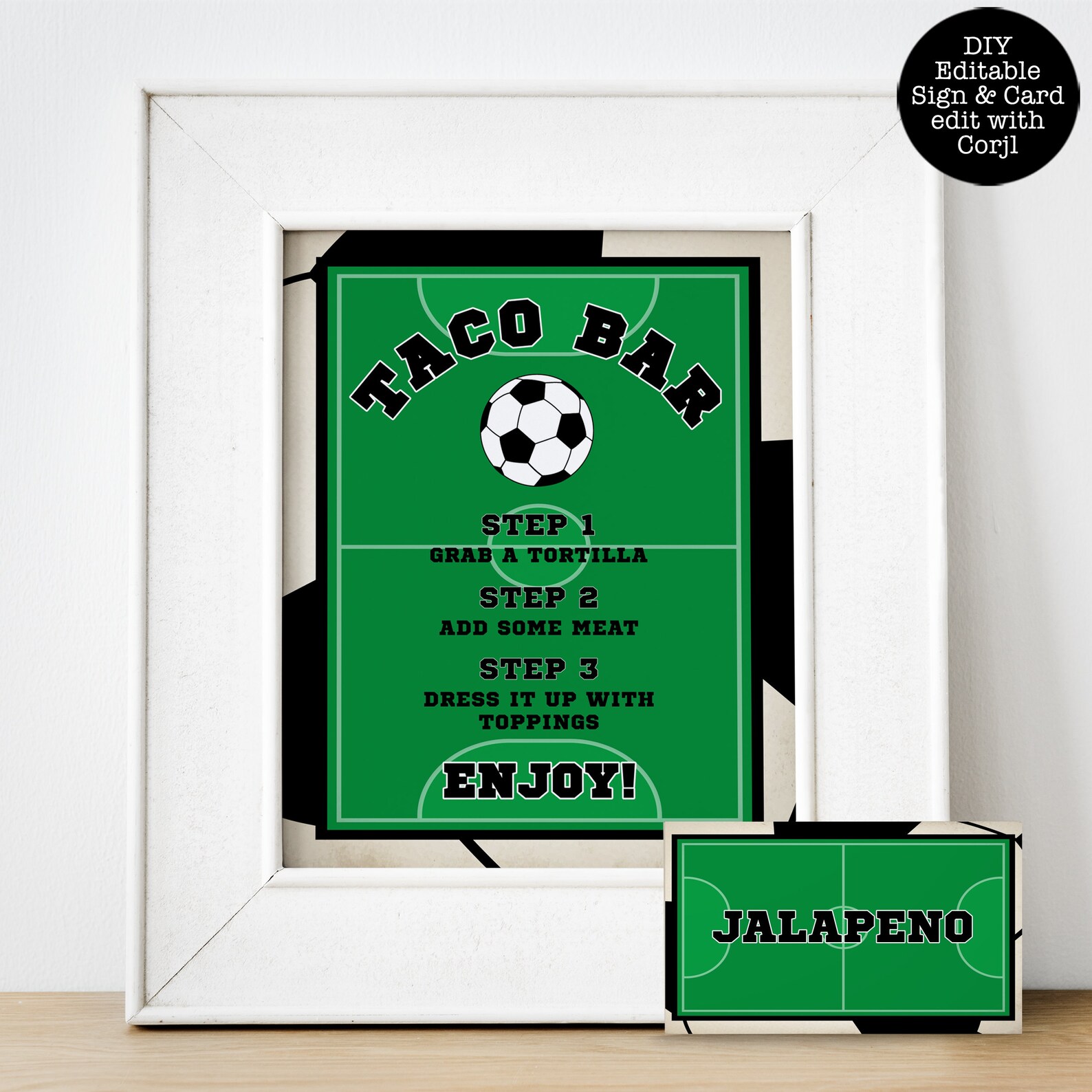 Soccer Food Signs Food Label Soccer Themed Food Signs - Etsy