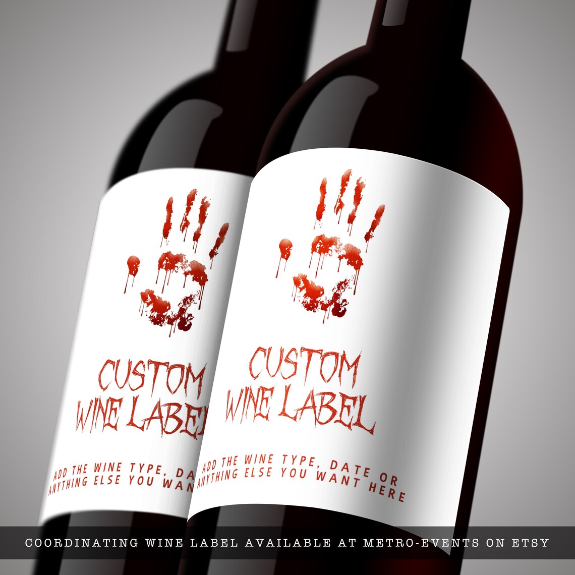 Bloody Halloween Welcome Signs Halloween Party Signs Party | Etsy