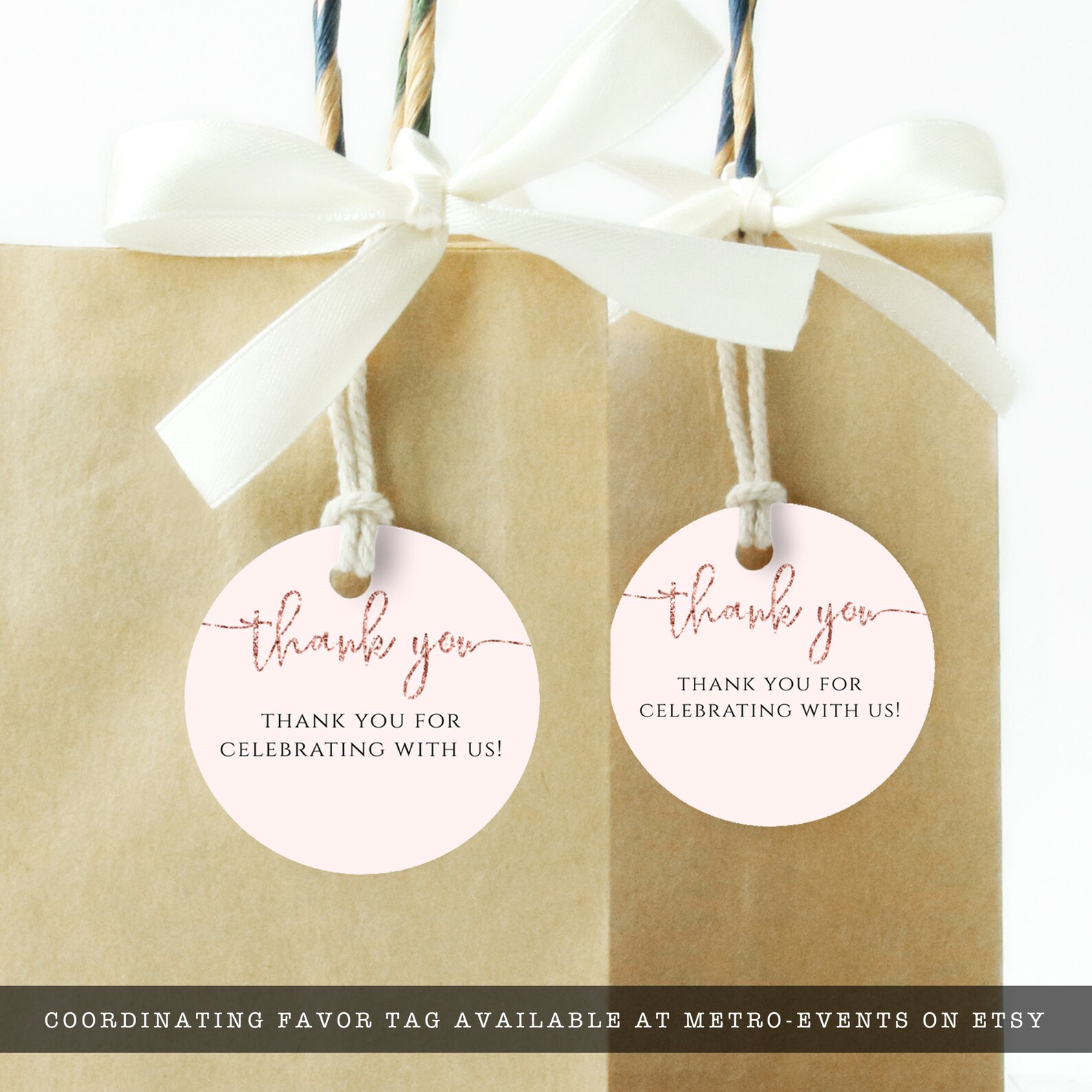 Blush Pink Glitter Welcome Sign, Printable Party Sign, Instant Download ...