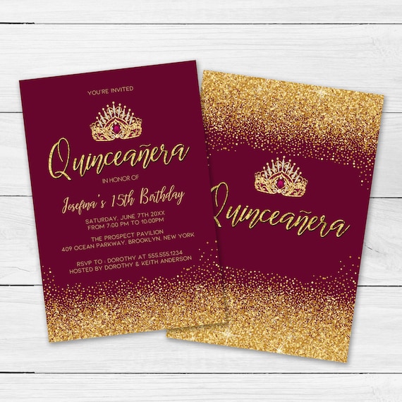Invitaciones Con Purpurina Glitter Balloon Invitación De
