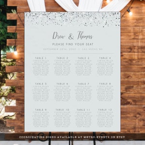 Silver Glitter Food Menu, Custom Menu, Silver Glitter Menu, Dinner Menu ...