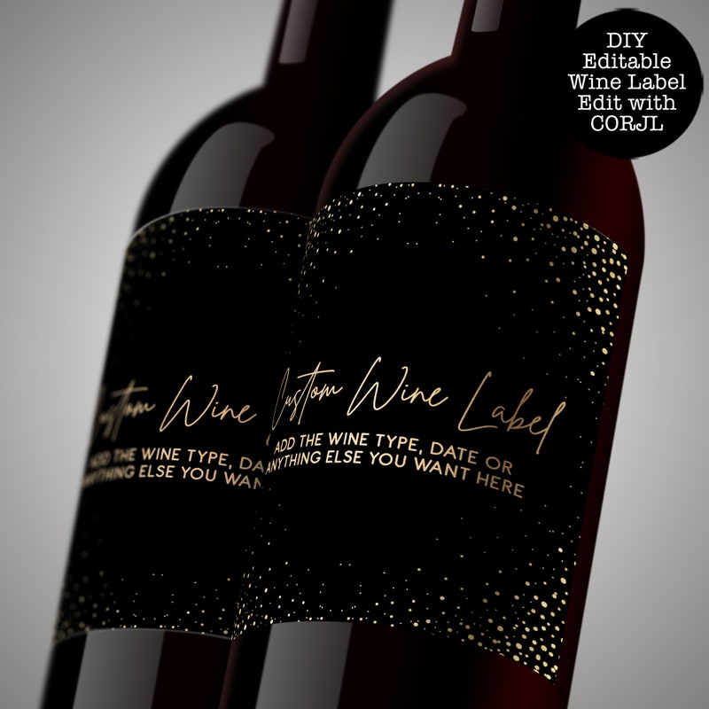 Custom Wine Labels - Etsy