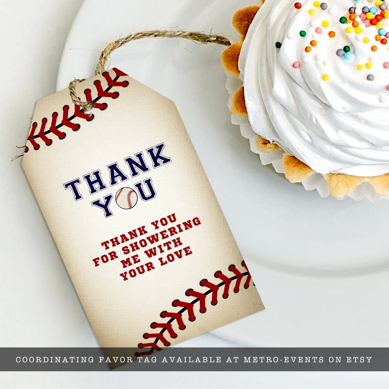 Baseball Thank You Cards Sports Thank You Notes Printable - Etsy