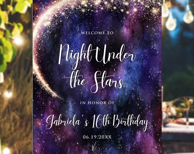 Cosmic Welcome Sign, Zodiac Astronomy Sign, Galactic Welcome, Space ...