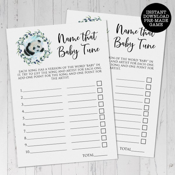 Panda Baby Shower - Etsy