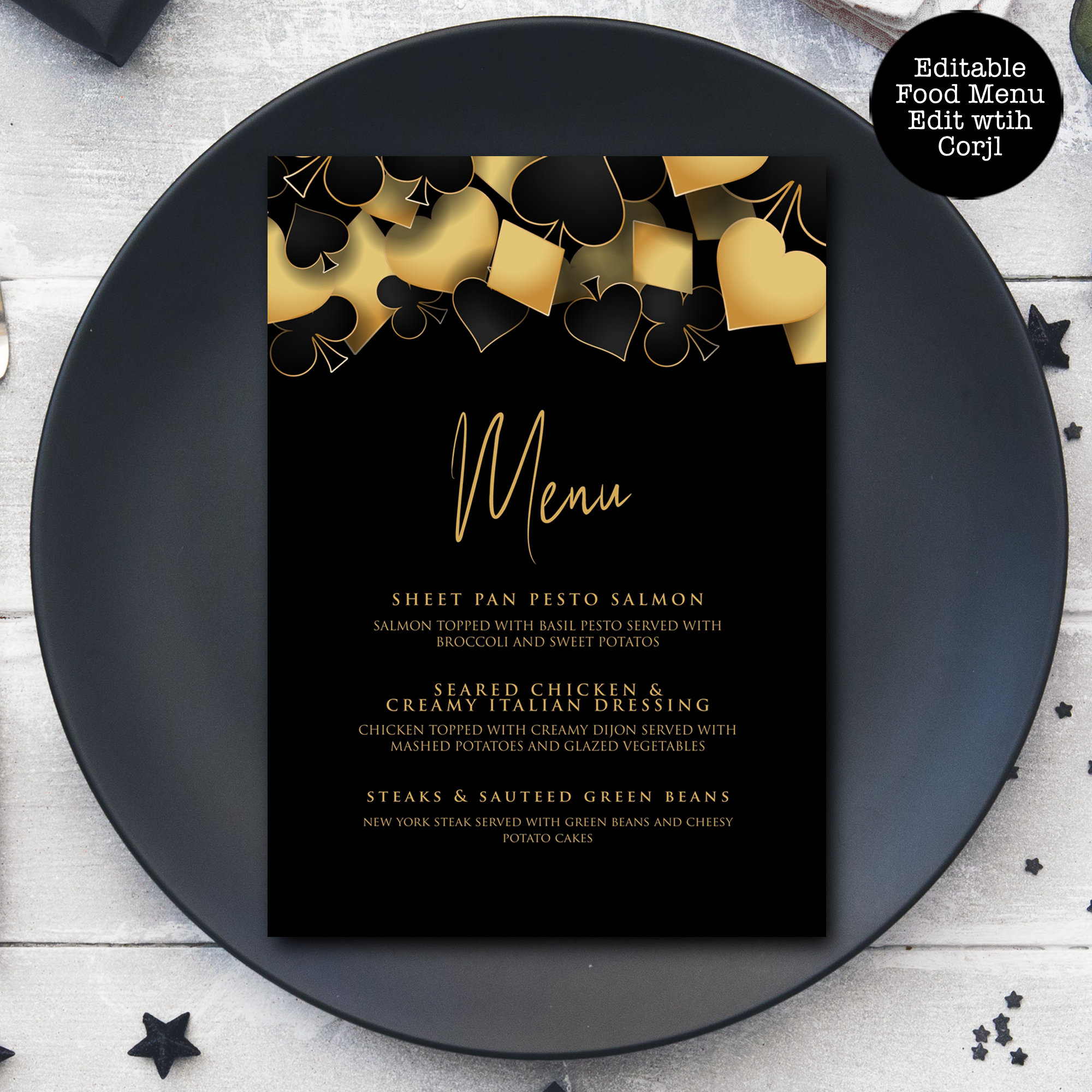 Casino Theme Party Food